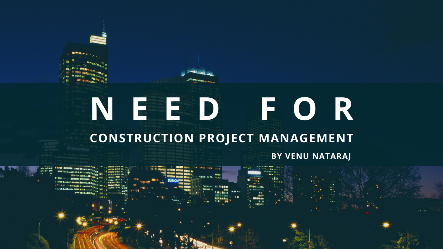Venu Nataraj - BIM & Project Management