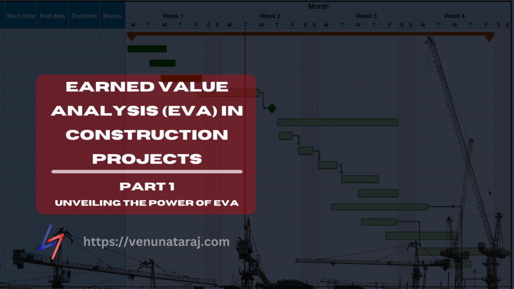 Mastering Earned Value Analysis In Construction Projects Venu Nataraj