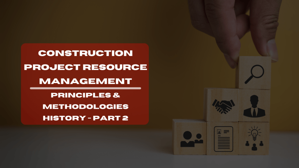 Construction Project Resource Management Principles and Methodologies - Venu Nataraj