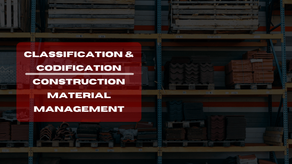 The Significance of Classification and Codification in Construction ...