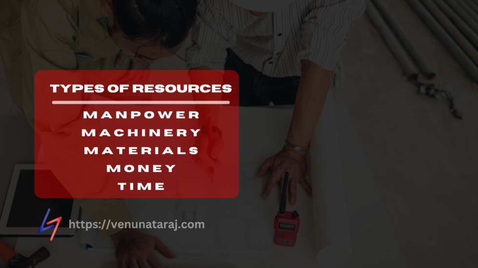 5 Types of Resources: Empowering Project Success - Venu Nataraj